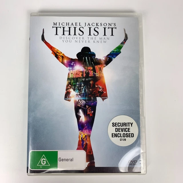 MICHAEL JACKSON'S - This Is It (DVD, 2009) Region 4 £3.52 - PicClick UK