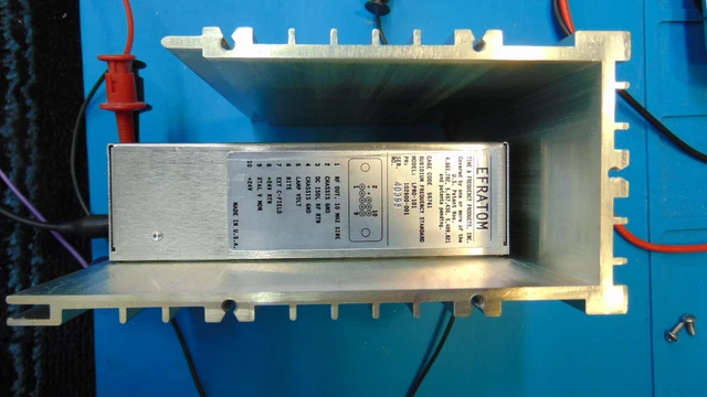 EFRATOM LPRO-101 RUBIDIUM Frequenzstandard 10MHz P/N102500-001 Lucent ...