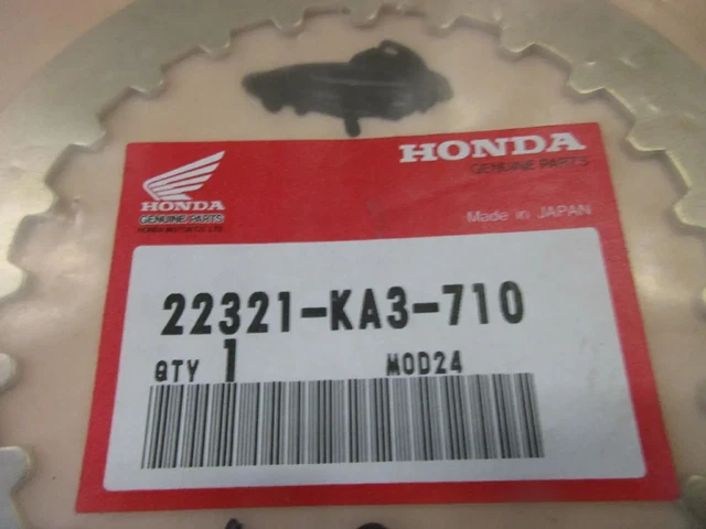M91 HONDA CR 125 R clutch disc Lamelle clutch clutch 22321-KA3-710 £30. ...