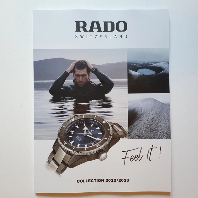 RADO WATCH CATALOG BROCHURE FULL RANGE 2022 2023 Collection Captain ...