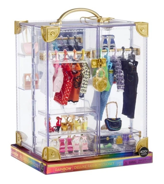 RAINBOW HIGH DELUXE Fashion Closet Armadio Vestiti EUR 82,00 - PicClick IT