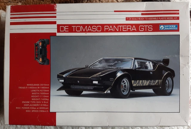 GUNZE SANGYO G-133 De Tomaso Pantera GTS 1:24 RAR EUR 59,90 - PicClick DE