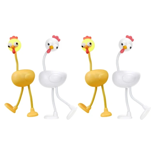 CHICKEN NIGHT LIGHT Mini Adjusting Table Lamp Portable Reading Light ...