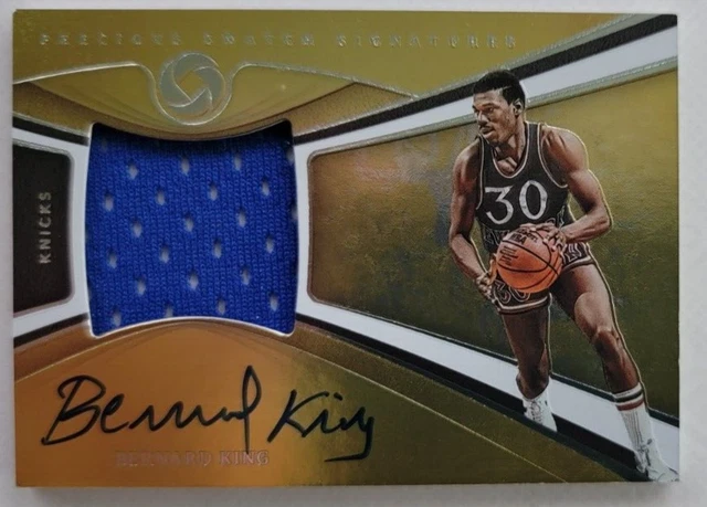 2019-20 PANINI OPULENCE Bernard King Precious Swatch Signatures /49 EUR 0,92 - PicClick FR