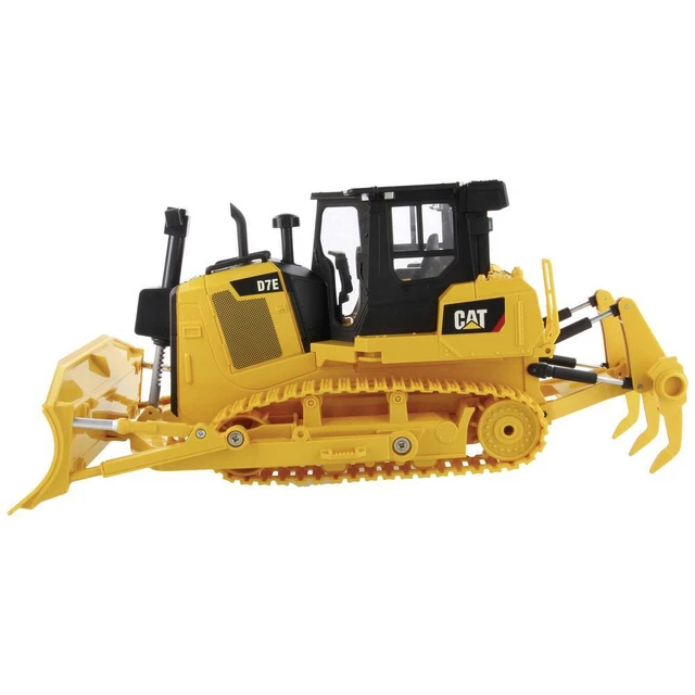 Carrera Rc Tracteur à Chaîne Cat D7e 1 24 Modèle Réduit Rc Débutant