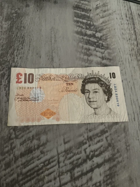 OLD £10 TEN pound note Charles Darwin £11.99 - PicClick UK