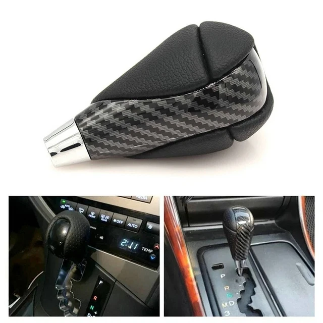 EXPERIENCE LUXURY DRIVING Carbon Fiber Automatic Gear Shift Knob for ...