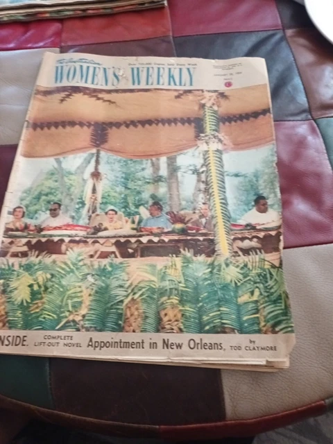 THE QUEEN , Elizabeth Taylor ,Women's Weekly Magazine 1954 EUR 18,09 ...