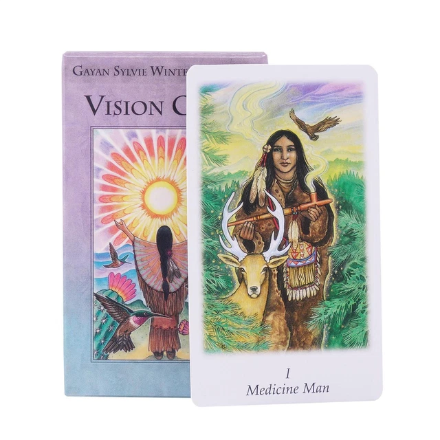 VISION QUEST TAROT Cards Deck Fortune Telling Tarot Deck Party Board ...