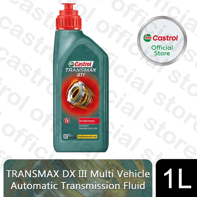 CASTROL TRANSMAX DEX III Multi Vehicle 1L 1 Litre Automatic ...