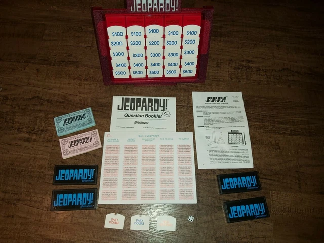 VINTAGE JEOPARDY BOARD Game 1986 by Pressman 2nd Edition $20.40 ... VINTAGE JEOPARDY BOARD Game 1986 by Pressman 2nd Edition $20.40 ...