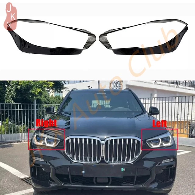 FOR BMW G05 X5 G06 X6 F95 X5M F96 X6M Pair Front Headlight Lens Shell x ...