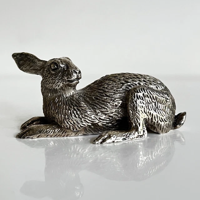 JEAN MAILLARD (1901-1993) Sculpture animalière signée métal argenté le ...