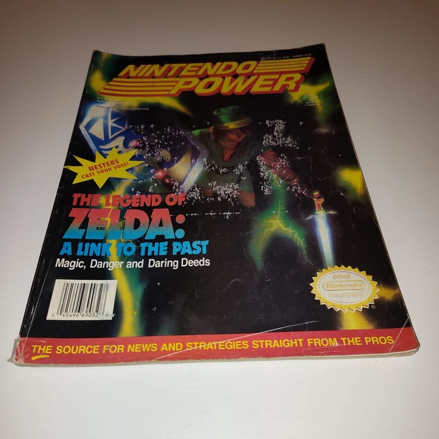 NINTENDO POWER VOL 34 Legend Of Zelda a Link To Past w/ Poster. £14.77 ...