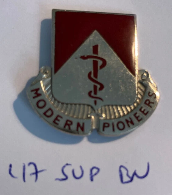US ARMY UNIT Crest: 47th Support Battalion (Forward) - MODERN PIONEERS ...