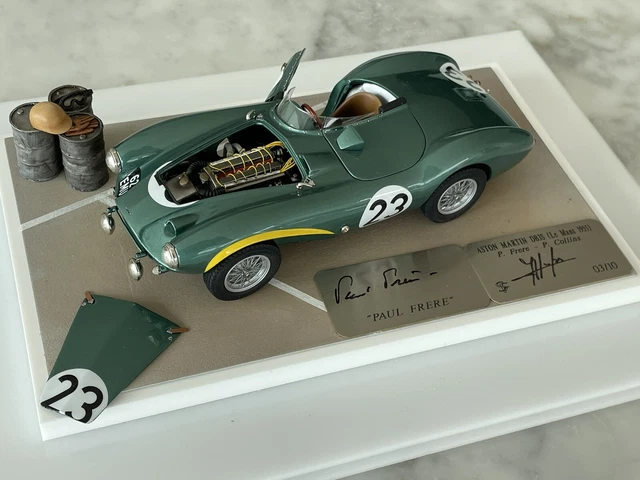 FRED SUBER ASTON Martin DBR3s Le Mans 1955 Frere 1/24No Bbr AMR Bosica ...