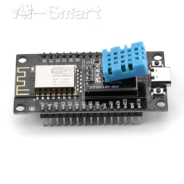 Esp8266 Scheda Di Sviluppo Nodemcu Sensore Di Umidità Temperatura Integrato Dht11 Eur 688