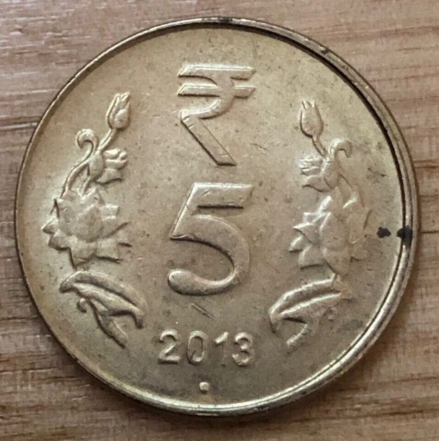 2013 5 RUPEES India Coin PF1/8 $3.50 - PicClick AU