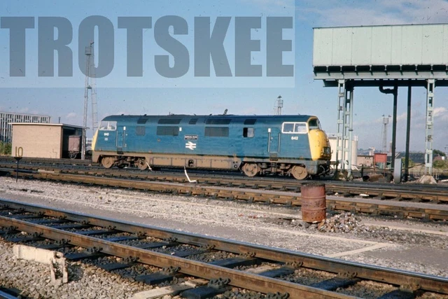 35MM SLIDE BR British Railways Diesel Loco Class 43 D842 Bristol 1971 ...