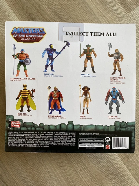MASTERS OF THE Universe Classics Weapons Rack MOTUC MOC $75.00 ...