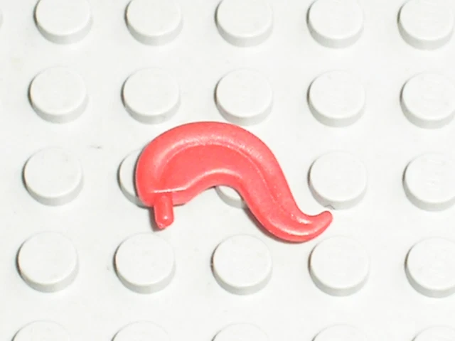 LEGO CASTLE MINIFIG red helmet plume medium 4502c / 6085 6034 6073 6079 ...