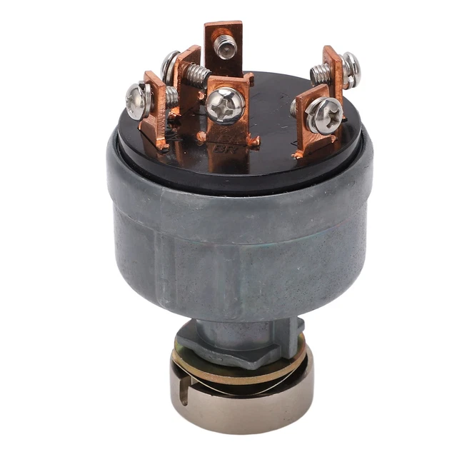 6 PIN EXCAVATOR Ignition Start Switch Excavator Ignition Switch With ...