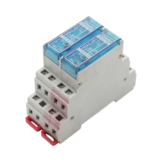 2X ELTAKO ES 11.2 - 100 24V Stromstoßschalter Relais / Impulse relay -used- EUR 25,00 - PicClick DE