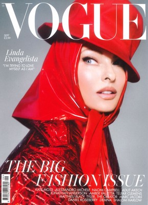 VOGUE MAGAZINE, LINDA Evangelista, Edward Enninful, Maya Singer ...