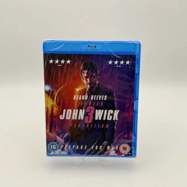 JOHN WICK CHAPTER 3 Parabellum 2019 Keanu Reeves Halle Berry BLU-RAY £6 ...