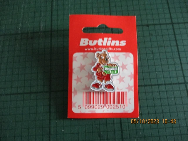 VINTAGE BILLY THE Butlins Bärenabzeichen Auf Originalkarte EUR 5,77 ...