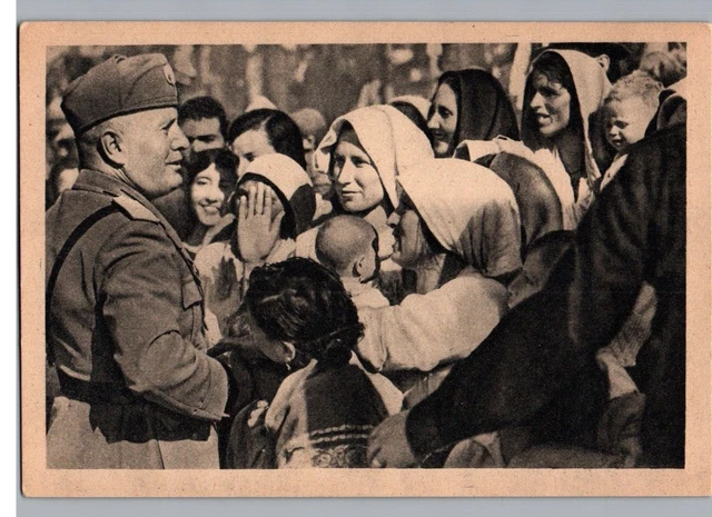 CARTOLINA MILITARE - Benito Mussolini -Cat. 3° EUR 10,00 - PicClick IT