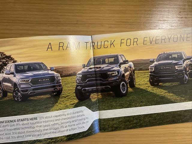 2022 DODGE RAM 1500 Trx Classic Limited 2500 3500 Usa Brochure Original ...