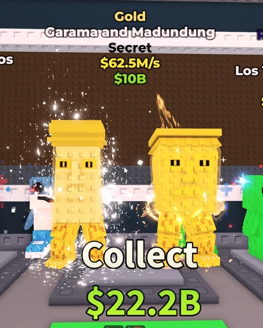 GOLD GARAMA AND Madundung - Steal A Brainrot - 62.5M/s - Cheap - Fast ...