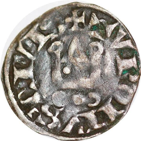 P1946 RARE DENIER tournois Philippe VI Philippvs Rex Tvronvs Civis ...