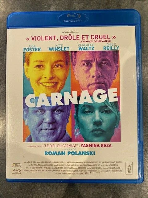 CARNAGE - ROMAN POLANSKI - JODIE FOSTER - film en BLU-RAY zone B EUR 29 ...