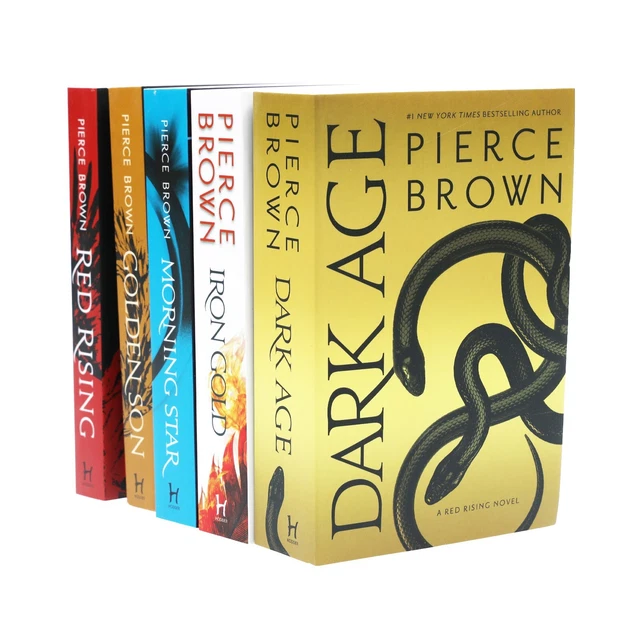 THE RED RISING Series 5 Books Collection by Pierce Brown - Fiction ...