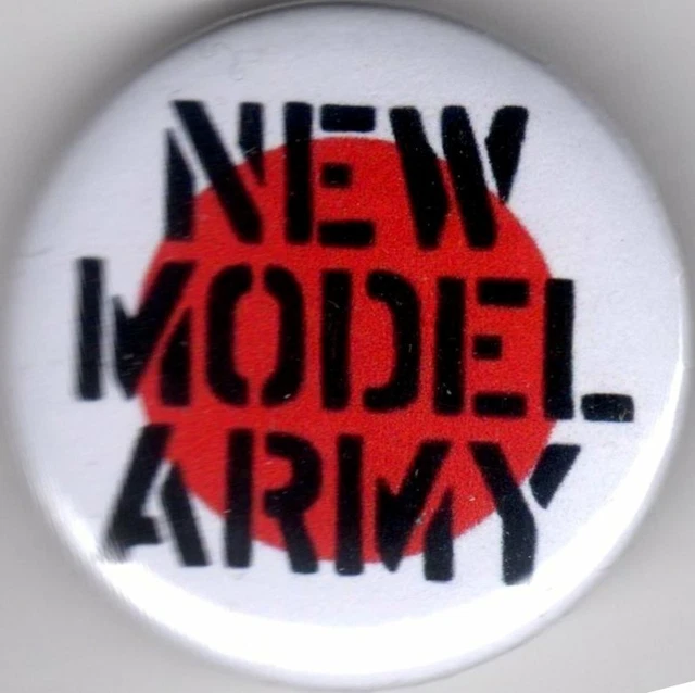 NEW MODEL ARMY Pin Button Badge - 25mm - PUNK ROCK - Justin Sullivan ...