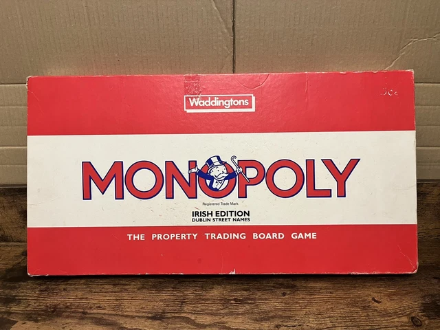 MONOPOLY ORIGINAL IRISH Edition Dublin Street Names 1970s? VERY RARE £ ...