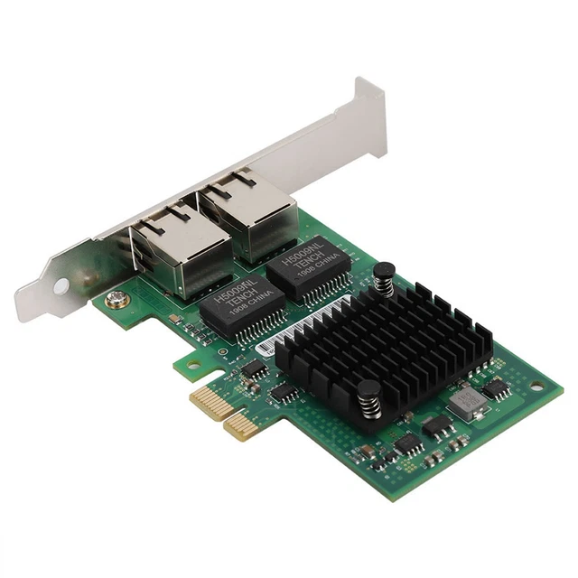 PCI-E DUAL PORT Network Adapter For Ethernet Controller I350-AM2 $83.67 - PicClick AU