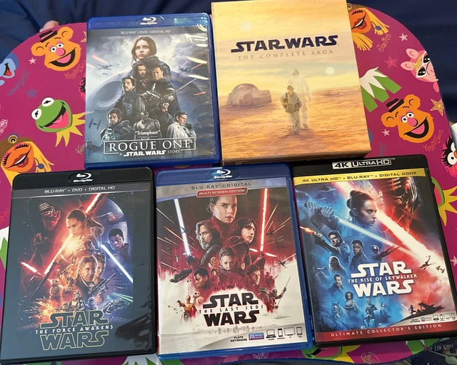 STAR WARS THE Complete Saga Set 9 dischi + trilogia Rogue One e il ...