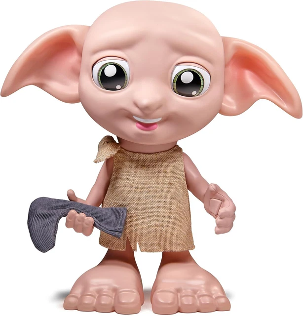 WIZARDING WORLD HARRY Potter Interactive Dobby Doll with Sock, 30 ...