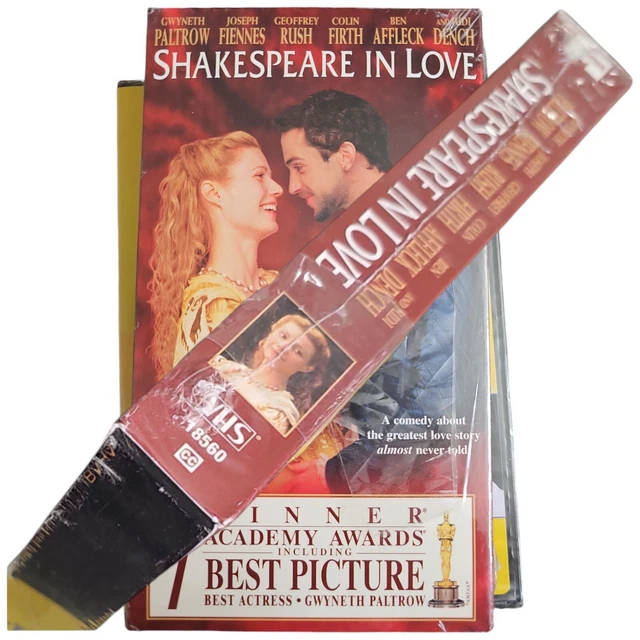 SHAKESPEARE IN LOVE Vhs Movie 1998 new Buena vista watermark £29.00 ...