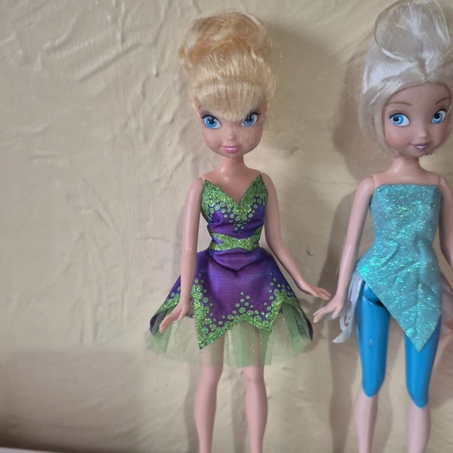 DISNEY TINKERBELL DOLL Fairies Bundle Periwinkle Rosetta Tinkerbell ...