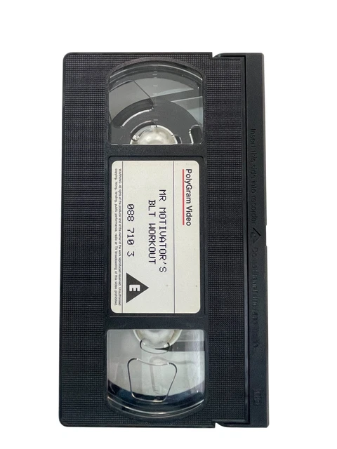 MR MOTIVATOR'S BLT Workout VHS 1993 GMTV Fitness Exercise Vintage Retro ...