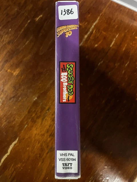VHS SCOOBY DOO Meets The Boo Brothers Rare Hanna Barbera Worldvision ...