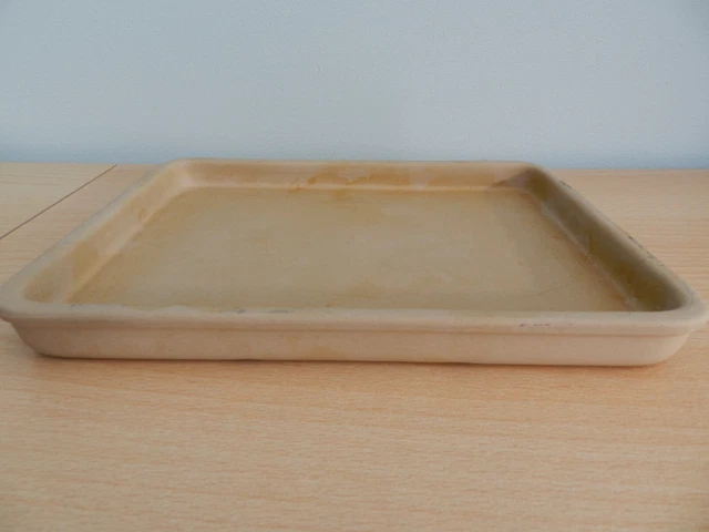 PAMPERED CHEF SMALL Classic Rectangular Stoneware Bar Pan 10 x 7" Used ...