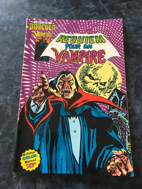COMICS DRACULA LE VAMPIRE requiem pour un vampire n° 6 (artima color ...