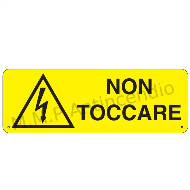 CARTELLO SEGNALETICO NON toccare - Pvc adesivo 350x125 mm EUR 3,49 ... CARTELLO SEGNALETICO NON toccare - Pvc adesivo 350x125 mm EUR 3,49 ...