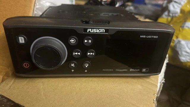 FUSION MS-UD750 MARINE Boat Stereo Radio Head Unit With Bluetooth And ...