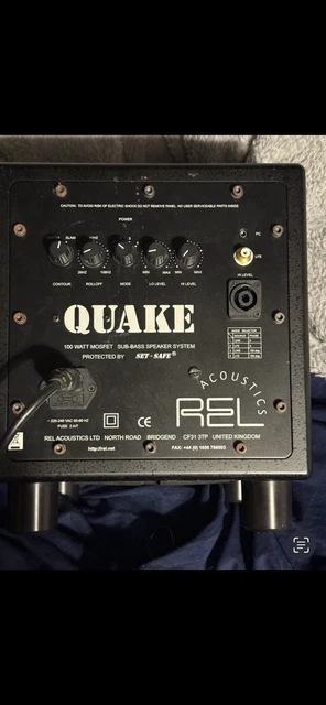 REL ACOUSTICS QUAKE 100W Subwoofer MOSFET £0.99 - PicClick UK